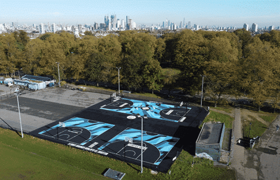 The Best Outdoor Basketball Court in London - OnCourt Online