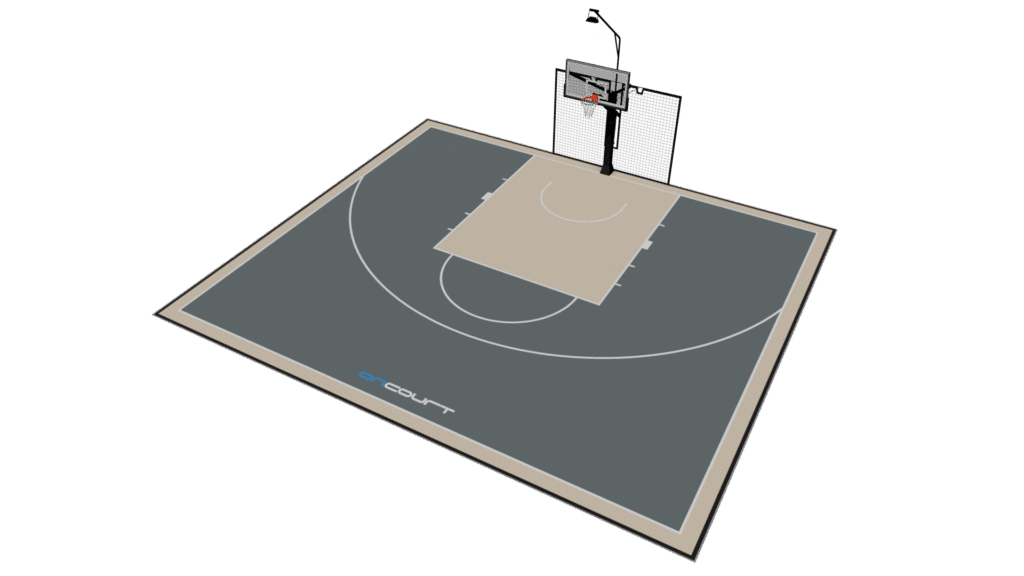 Premium Basketball Courts - Modular Flooring & Mega Slam Hoops - OnCourt