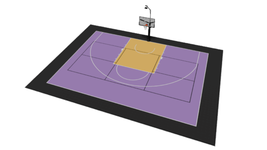 Premium Basketball Courts - Modular Flooring & Mega Slam Hoops - OnCourt