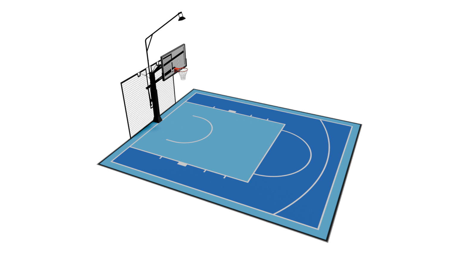 Premium Basketball Courts - Modular Flooring & Mega Slam Hoops - OnCourt